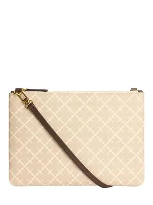 BY MALENE BIRGER Ivy Printed Clutch - Feather