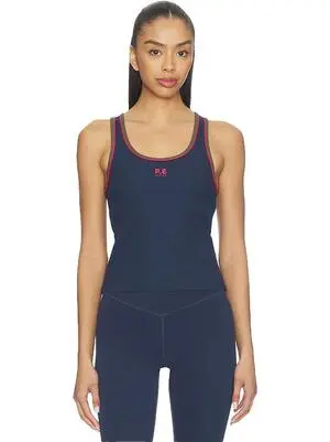 P.E Nation Nexus Rib Tank Top - Navy