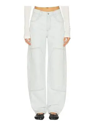 AGOLDE Laria Pierced Jeans - Blue