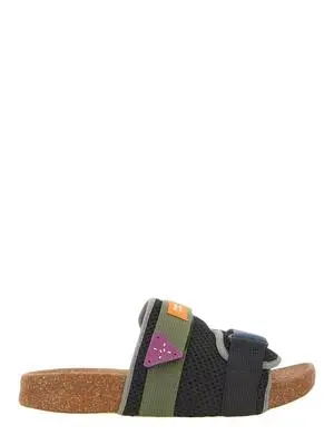 FLOWER MOUNTAIN Niwa Touch-strap Flat Sandals - Multicolour