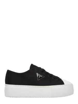 Guess Platform Toe Cap Sneakers - Black