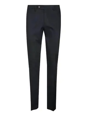 PT TORINO Pressed-crease Trousers - Blue