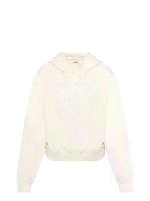 Guess Embossed Logo Hoodie - White