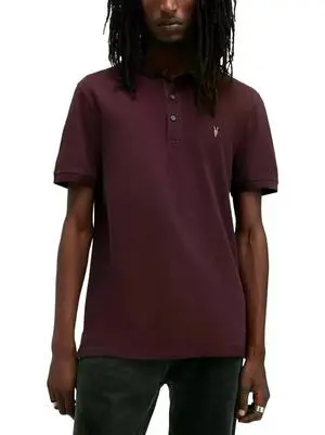 ALLSAINTS Reform Polo Shirt - Red