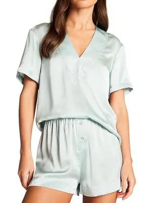 NEGATIVE Eclipse Washable Silk V-top - Mist
