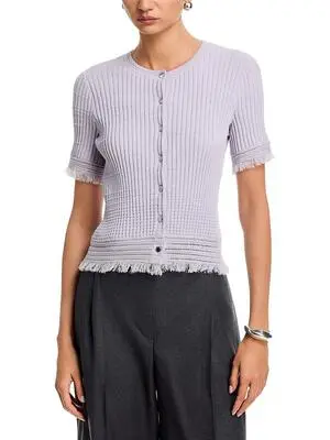 Rag & Bone Ayan Cardigan Sweater - Lavender