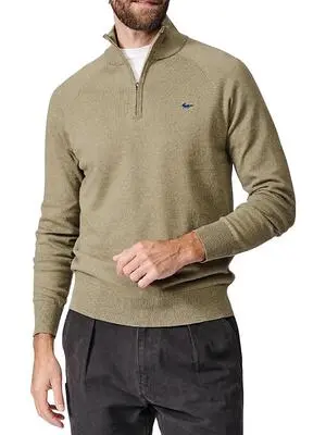 Aubin Bonby Zip Neck Sweater - Sage