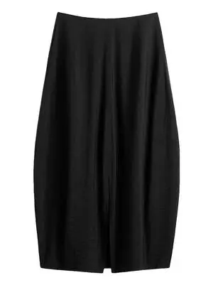 TOTEME Parachute Silk Blend Skirt Black