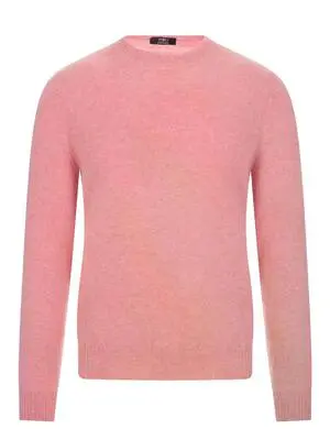 Fedeli Crew-neck Sweater - Pink