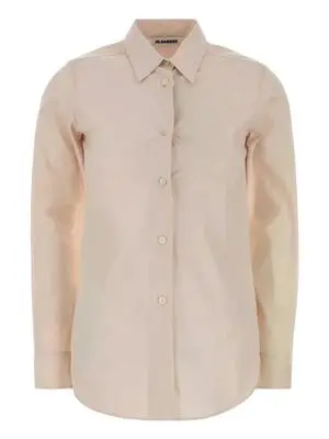 JIL SANDER Poplin Shirt - Neutrals