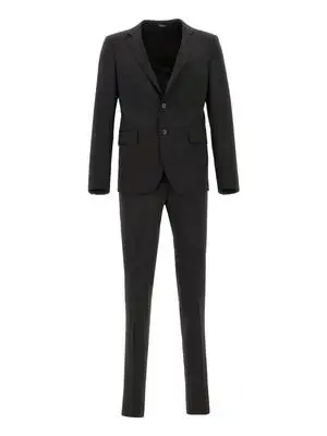 Brian Dales Two-piece Single Breasted Suit - Black