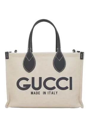 Gucci Logo Tote - Navy