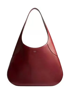 Khaite Large Joan Shoulder Bag Red