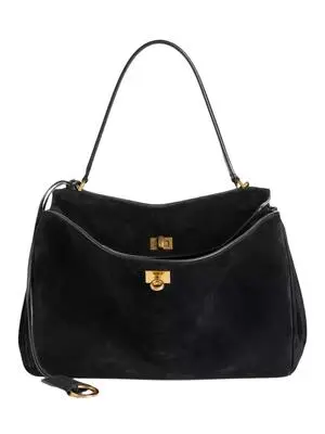 Balenciaga Rodeo Turn-lock Tote Bag - Black