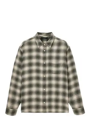 ALLSAINTS Check Lumley Shirt - Green