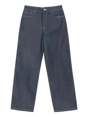 RÓHE Contrast-stitching Jeans - Blue