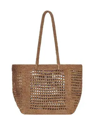 VITAMIN A® Ora Raffia Tote