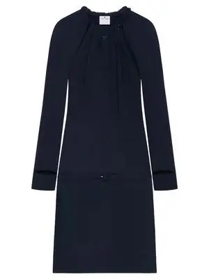 COURREGES Cut-out Jersey Dress - Blue