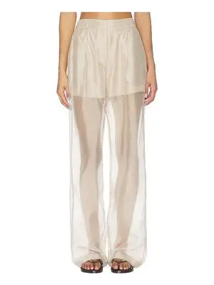 LAMARQUE Aloma Organza Pants - Beige