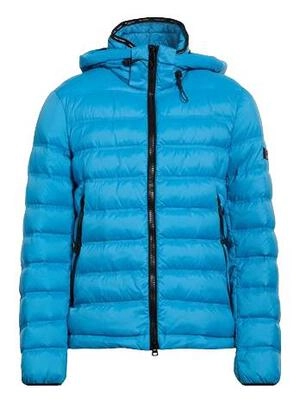 Peuterey PEUTEREY Quilted Hooded Down Jacket Azure