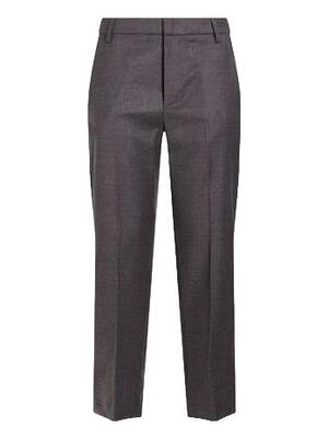 DONDUP Tapered Virgin Wool-blend Pants - Grey