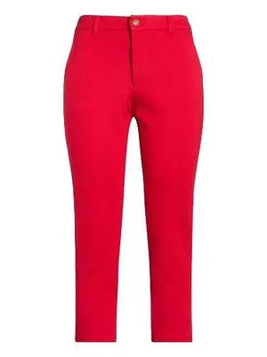 Liu Jo Straight-leg Pants With Logo - Red