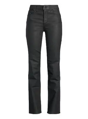 REBEL QUEEN BY LIU •JO Boot-cut Jeans - Black