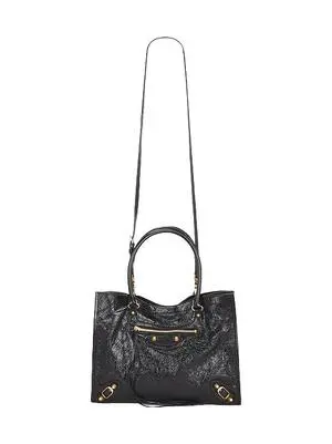 Balenciaga Le City Small Tote Bag - Black