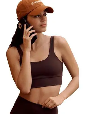 Varley Freesoft️ Cori Bra - Brown