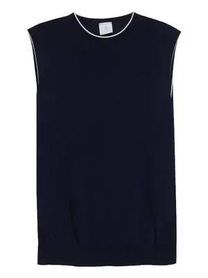ELEVENTY Avalon Travel Sleeveless Merino Wool Sweater