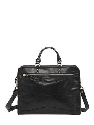 OLD TREND Prism Small Convertible Leather Bucket Crossbody Bag - Brown