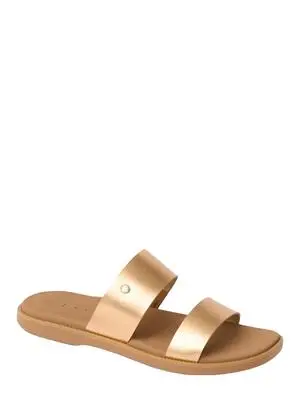 Reef Sunny Alisah Slide Sandal - Sunset Bronze
