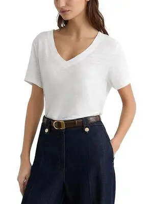 REISS Lola Tee - White