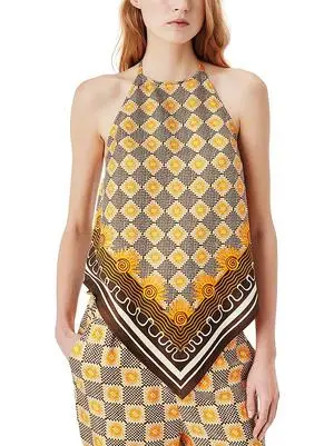 Tresse Talenta Silk Top - Orange