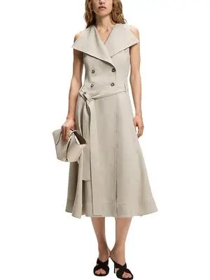 BOSS Datrena1 Wrap Midi Dress Exclusive - Open Misc