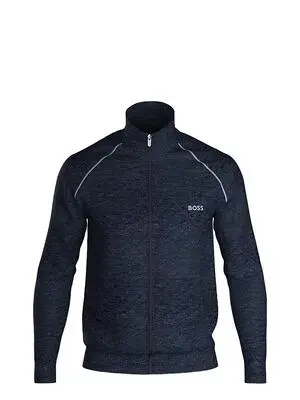 BOSS Logo Track Jacket - Open Blue