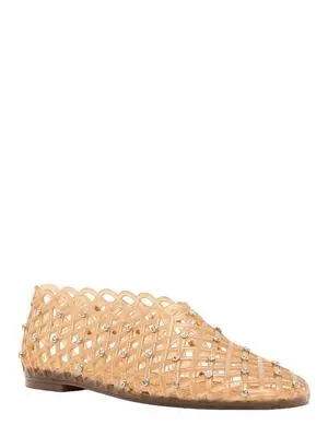Steve Madden Grove Rhinestone Flats - Tan
