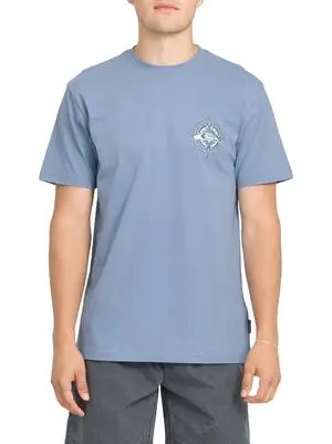 Quiksilver Shooting Star Short Sleeve Graphic T-shirt - Infinity
