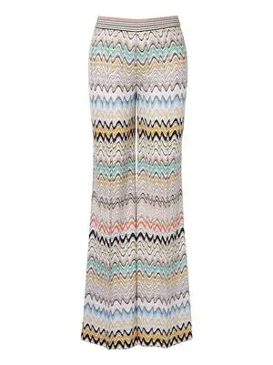 Missoni Missoni Wave High-Rise Wide-Leg Pants Multicoloured