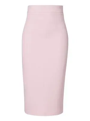 Safiyaa Hokuku Crêpe Pencil Skirt - Pink