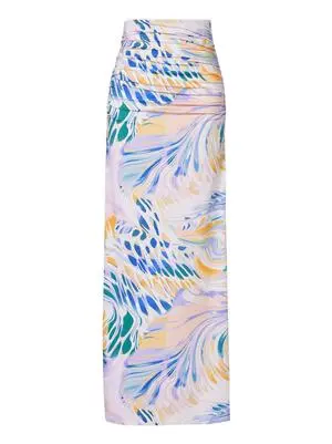ALEXANDRA MIRO Gia Printed Maxi Skirt - Multicoloured