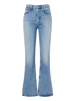 AGOLDE Leena Flared Jeans - Blue