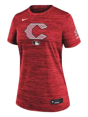 Nike Cincinnati Reds Authentic Collection City Connect Velocity Dri-fit Mlb T-shirt - Red