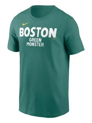 Nike Boston Red Sox City Connect Wordmark Men's Mlb T-shirt Green