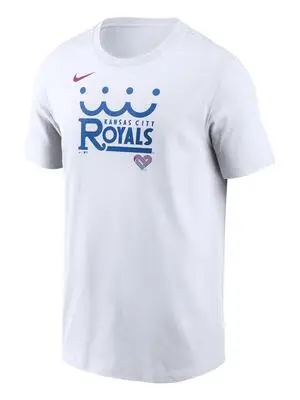 Nike Kansas City Royals City Connect Wordmark Men's Mlb T-shirt White