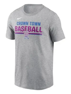 Nike Kansas City Royals Stacked City Connect Mlb T-shirt - Grey