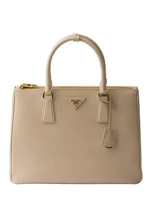 Prada Galleria Large Saffiano Leather Bag - Neutral
