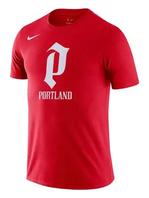 Nike Portland Fire Dri-fit Nba T-shirt - Red