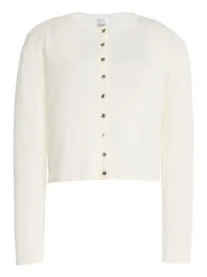 LESET Leset James Crew Neck Wool Cardigan