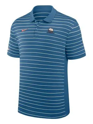 Nike Milwaukee Brewers City Connect Victory Dri-fit Mlb Polo - Blue